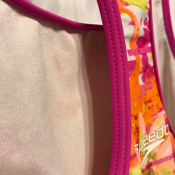 Speedo | Swim | Speedo One Piece Floral Razorback Swim Suit Pink | Poshmark